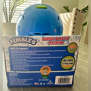 Toys | New Kids Fubbles Bubble Blastin Machine Blows Streams Of Bubbles ...